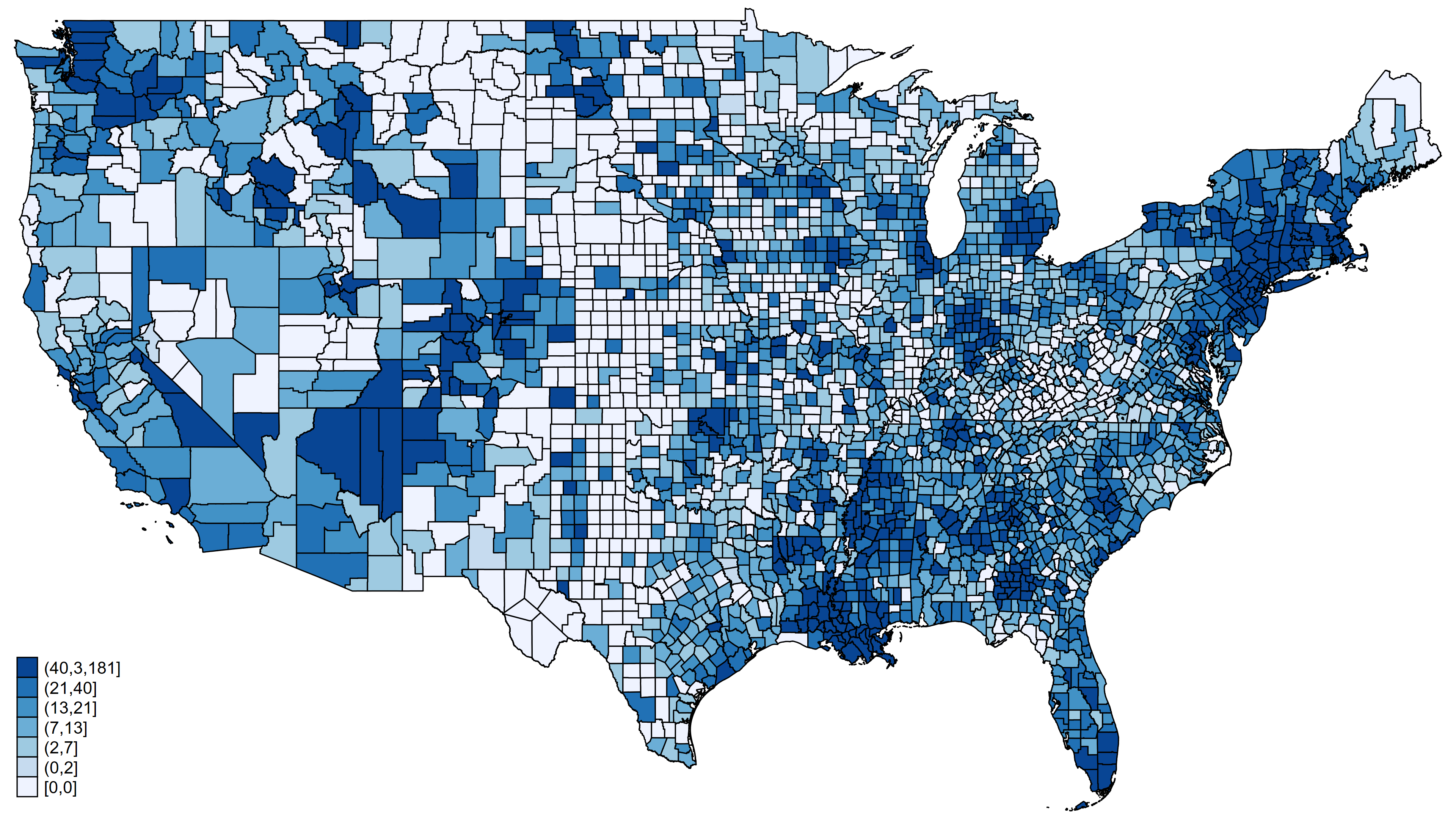 The Stata Blog How To Create Choropleth Maps Using The COVID 19 Data 